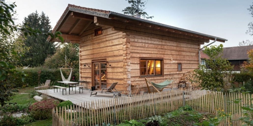 Artifex Blockbau: Blockhäuser für Singles & Paare • TINY and small HOUSES